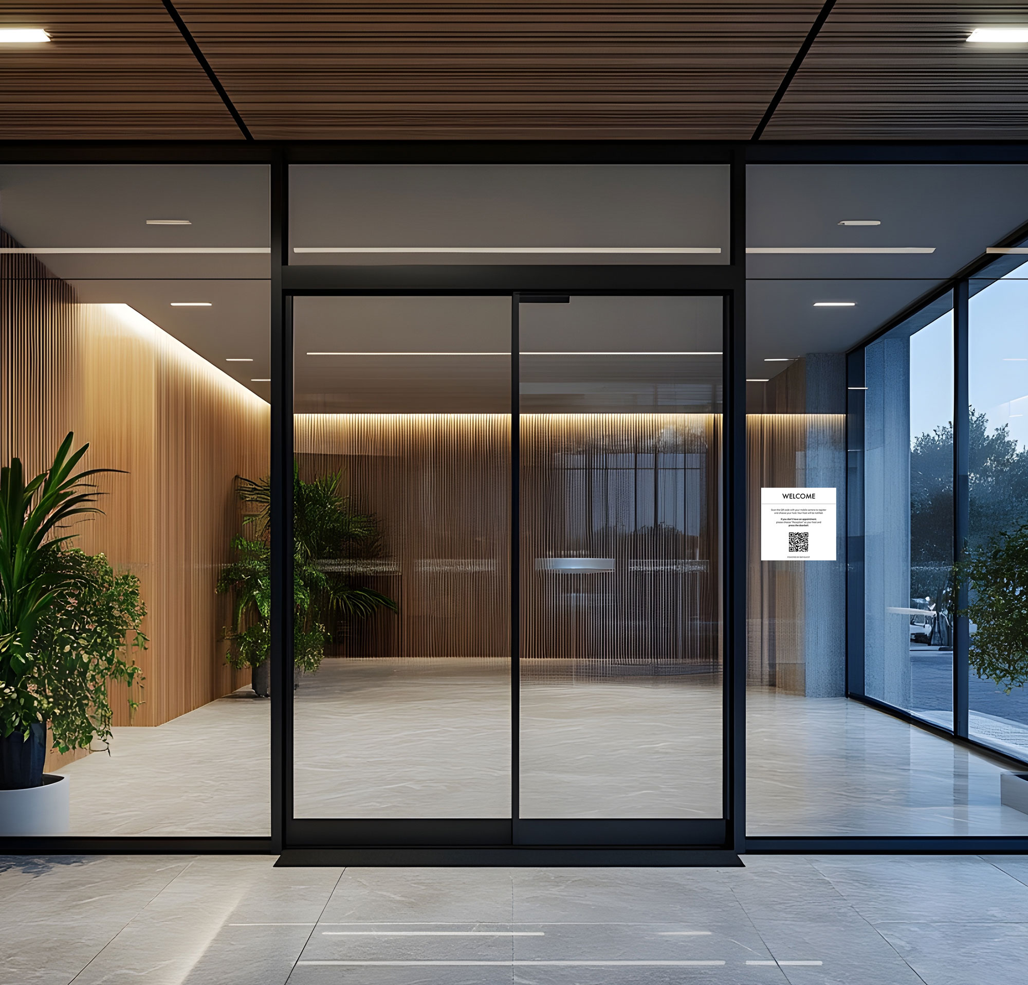 Unmanned reception areas and locked front doors | BmyGuest